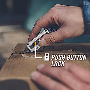 Gerber Gear 31-003739 Prybrid X, Pocket Knife with Utility Blade and Prybar, Green