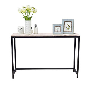 Console Table for Entryway Narrow Sofa Tables Entryway Table Rustic Narrow Entrance Console Table Front Door Console Table Accent Table for Living Room Entryway Corridor Hallway White Oak
