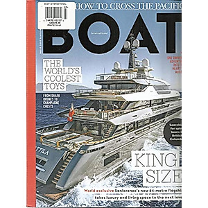 BOAT INTERNATIONAL MAGAZINE THE WORLD COOLEST TOYS * KING SIZE MARCH, 2020 (PLEASE NOTE: ALL THESE MAGAZINES ARE PET & SMOKE FREE MAGAZINES. NO ADDRESS LABEL. (SINGLE ISSUE MAGAZINE.)