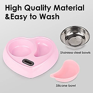 Super Design Dog Water Bottle Stand, Automatic Multifunctional Dog Water Bottle Dispenser Dog Water Feeders Bowl Dispenser Portion Control Water Dispenser for Dogs & Cats, No More Dripping Beard