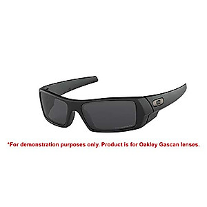 Oakley Original Gascan OO9014 PRIZM Sapphire Iridium Replacement Lenses For Men For Women+BUNDLE Microfiber Cloth Bag