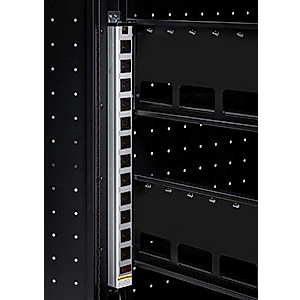 30 Device Mobile Charging and Storage Cart for iPads, Chromebooks and Laptop Computers, Up to 13-inch Screen Size, Surge Protection, Front & Back Access Locking Cabinet