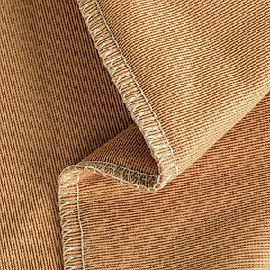 FLXXIE 2 Pack Standard Zipped Velvet Pillowcases, Soft and Cozy Solid Decorative Pillow Cases with Hidden Zipper for Bedroom, Sofa, Couch, 20x26 Inches, Camel