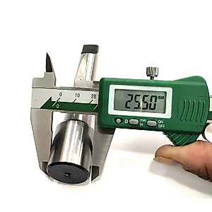 Shank MT2 Morse Taper Soft Blank End Arbor -Lathe Mill Drill Teng Type 25 x 30mm