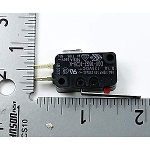 Omron Electronic Components Microswitch, Hinge Lever, Spdt 16A 250V - D3V-16G2-1C25-K
