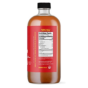 Lucy's Family Owned - USDA Organic NonGMO Raw Apple Cider Vinegar, Unfiltered, Unpasteurized, With the Mother, 34oz Glass Bottle (2 Pack)