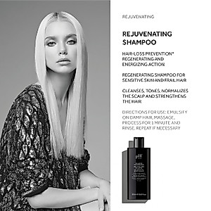 pH Labs Rejuvenating Shampoo for Hair Loss & Thinning Prevention - Hair Regrowth Treatment with Liquorice & Orange Blossom Extracts - Nourishes, Energizes, & Strengthens Scalp - 8.45 oz