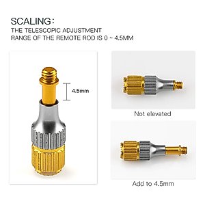 RCGEEK Mavic Air 2 2S / Mini 2 Controller Joystick Telescopic Controller Grip Thumbsticks Replacement Accessories Lengthen Design Reach More Operation Angle for DJI Smart Controller, 2 Pack