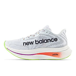 New Balance Women's FuelCell SuperComp Trainer V2 Running Shoe, Ice Blue/Neon Dragonfly, 8