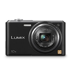 Panasonic Lumix DMC-SZ3 16.1 MP Compact Digital Camera with20x Intelligent Zoom (Black) (OLD MODEL)