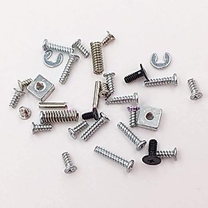 1Set Full Set Screw Sets L R Spring Metal Pillar Replacement for 3DS XL 3DS LL