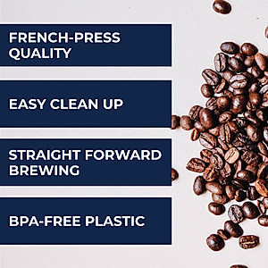 Clever Coffee Dripper and Filters, Large 18 oz, Original Classic Design, Safe BPA Free Plastic, dripper coffee maker, drip coffee maker pour over, 100 filters, coaster and lid