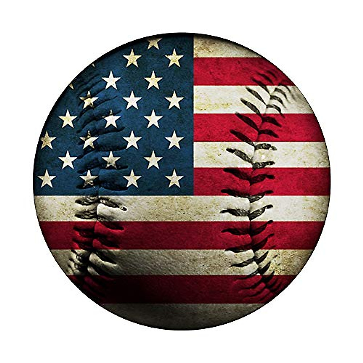 Pop Socket American Flag Baseball Design USA PopSockets PopGrip: Swappable Grip for Phones & Tablets