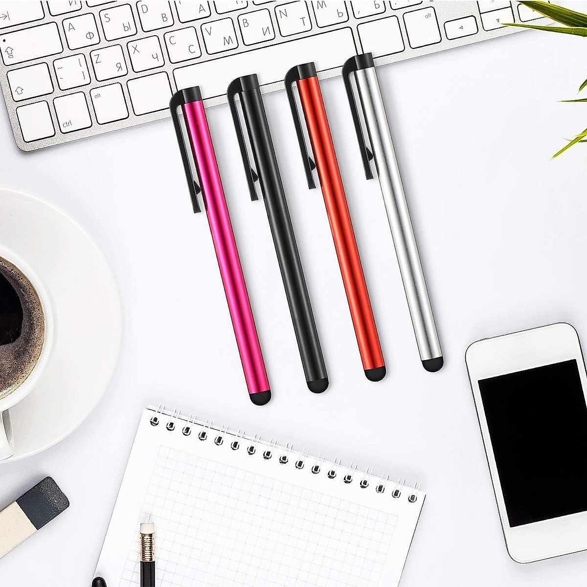 Premium 30 Pack Stylus Compatible with Sony SRS-XB13/B Short Slim Touch Medium Tip Pen for All Capacitive Touch Medium Tip Screens