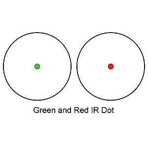 Barska AC12142 1x30 Red Dot Short, Black, 1x30mm