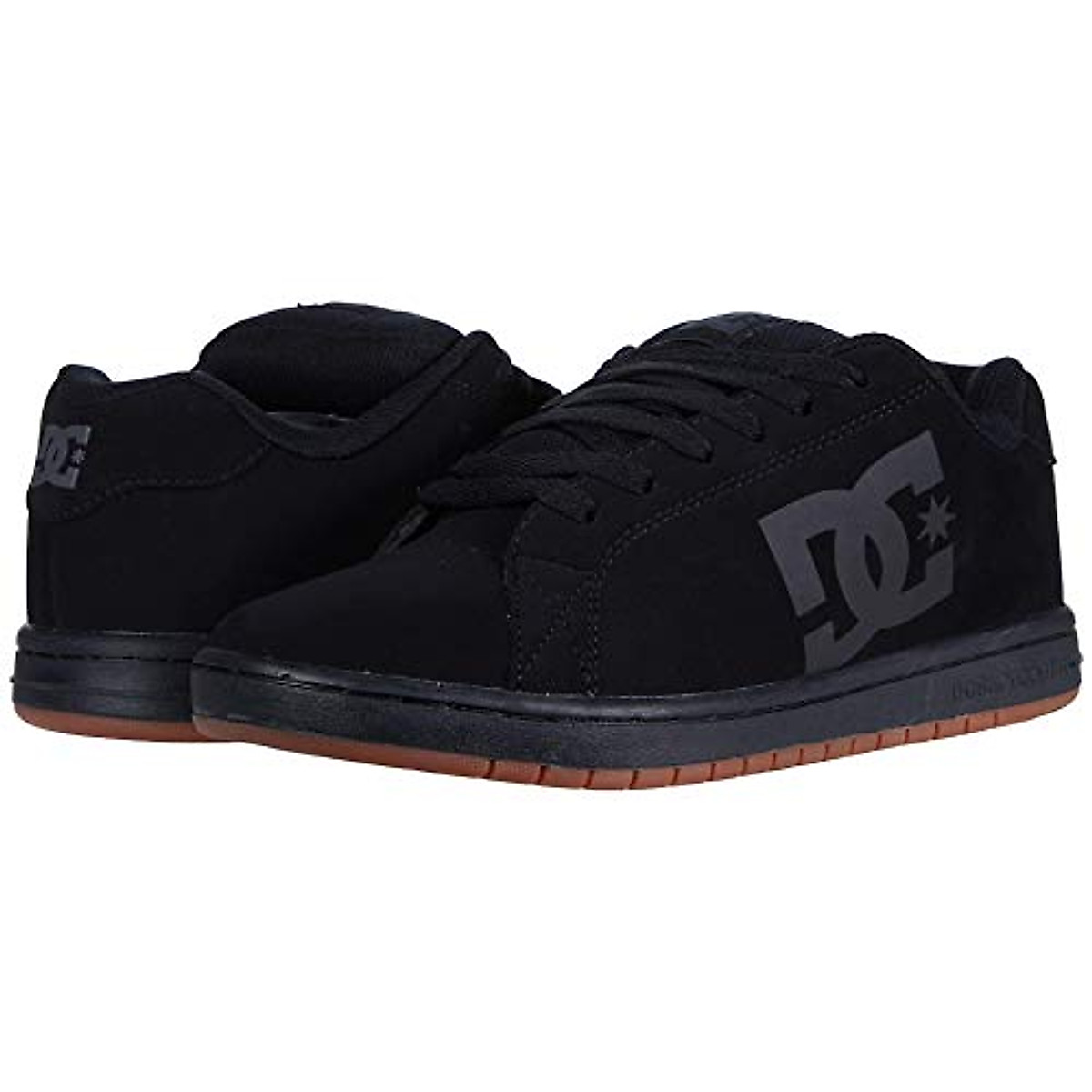 DC Gaveler Casual Low Top Skate Shoes Sneakers Black/Gum 13 D (M)