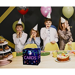 Disco Card Box for Wedding, Birthday, Baby or Bridal Shower, Engagement,Graduation,Retirements, Anniversaries, Party Favor, Decorations Or Money Box -  1 PC ( 004 DISCO )