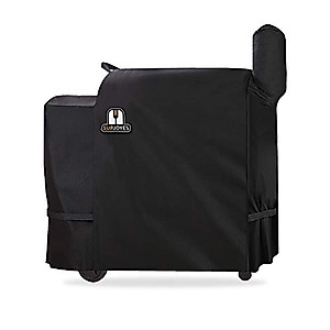 SUPJOYES Grill Cover for Traeger 34 Series Grill and More, Heavy Duty Waterproof Wood Pellet Grill Cover, Black