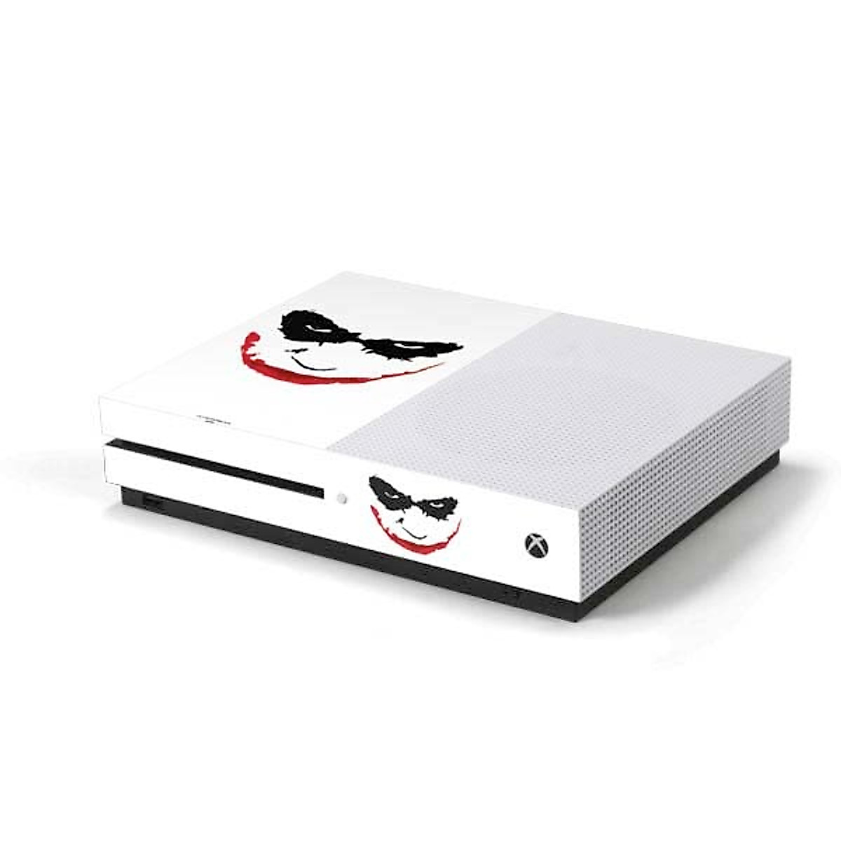 Skinit Decal Gaming Skin Compatible with Xbox One S Console - Officially Licensed Warner Bros Joker Outline Design