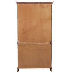Sunset Trading Keepsake Buffet Hutch, Nutmeg Brown and Light Oak