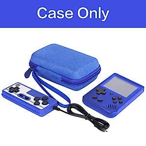 Aenllosi Hard Travel Case Replacment for Trovono/JAFATOY/GAMPLAE/Anyando/HIJJJPS Retro Game Handheld Console,Portable Video Games Systems Case,Mini Handheld Game Console Organizer(Blue,Case Only)