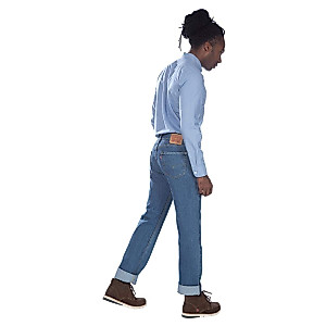 Levi's Men's 505 Regular Fit Jeans (Also Available in Big & Tall), Medium Stonewash, 32W x 30L