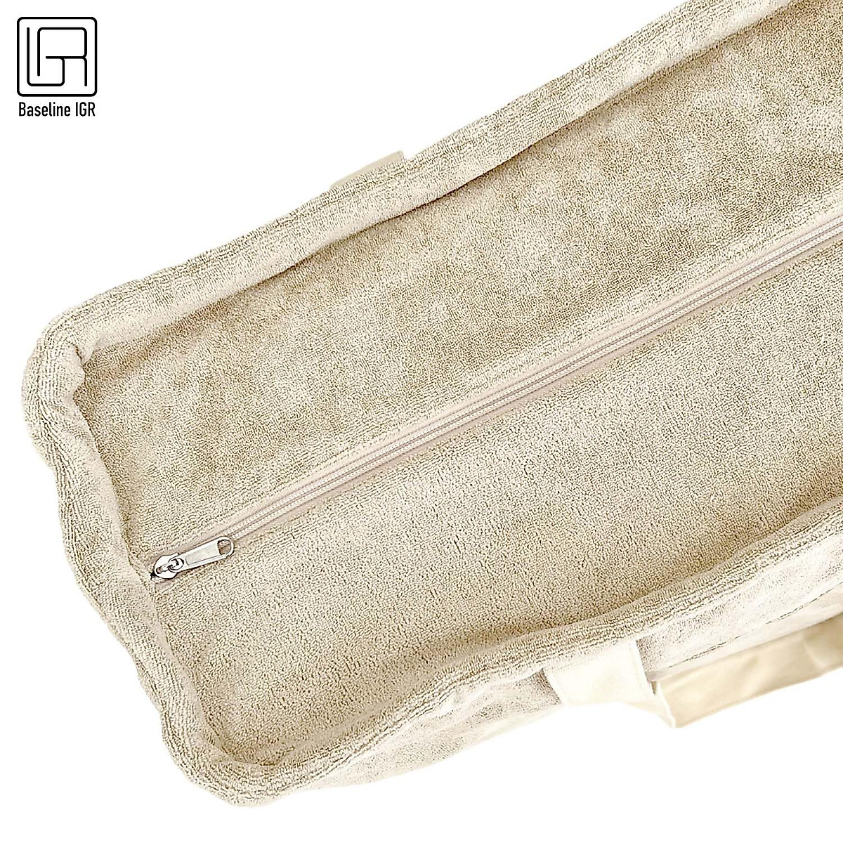 Baseline IGR Tote Bag | Large Elegant and Versatile Tote Purse | Internal Cooler Bag | Long Canvas Strap | Beach Fashion Shoulder Bag