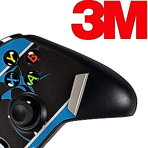 Skinit Decal Gaming Skin Compatible with Xbox One Controller - Officially Licensed NFL Carolina Panthers Zone Block Design