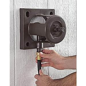 Liberty Basics 510 Wall Mount Hose Reel, Bronze