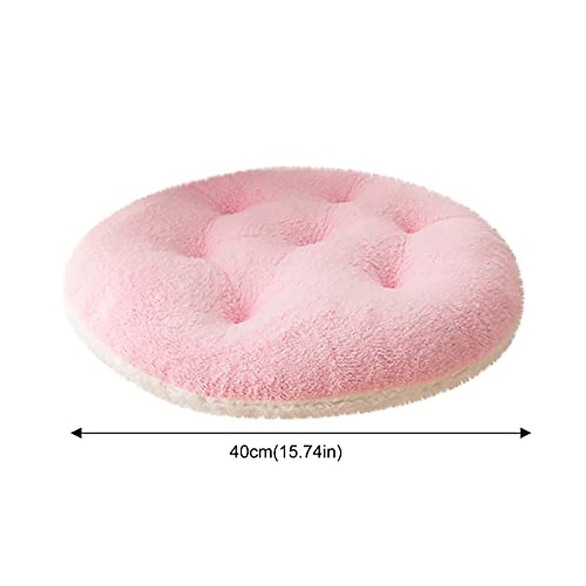 TUNKENCE Chair Mat Chair Cushions with Ties Plush Chair Cushion Dining Chair Cushion for Kitchen Dining Room Office, 16x16 Inch