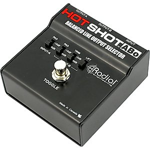 Radial HotShot ABo 1x2 Mic Selector
