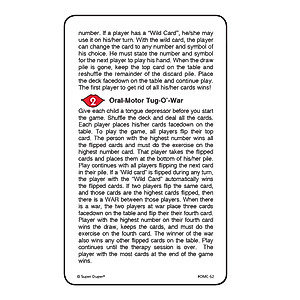 Super Duper Publications | Can Do Oral-Motor Fun Deck Flash Cards | Educational Learning Resource for Children