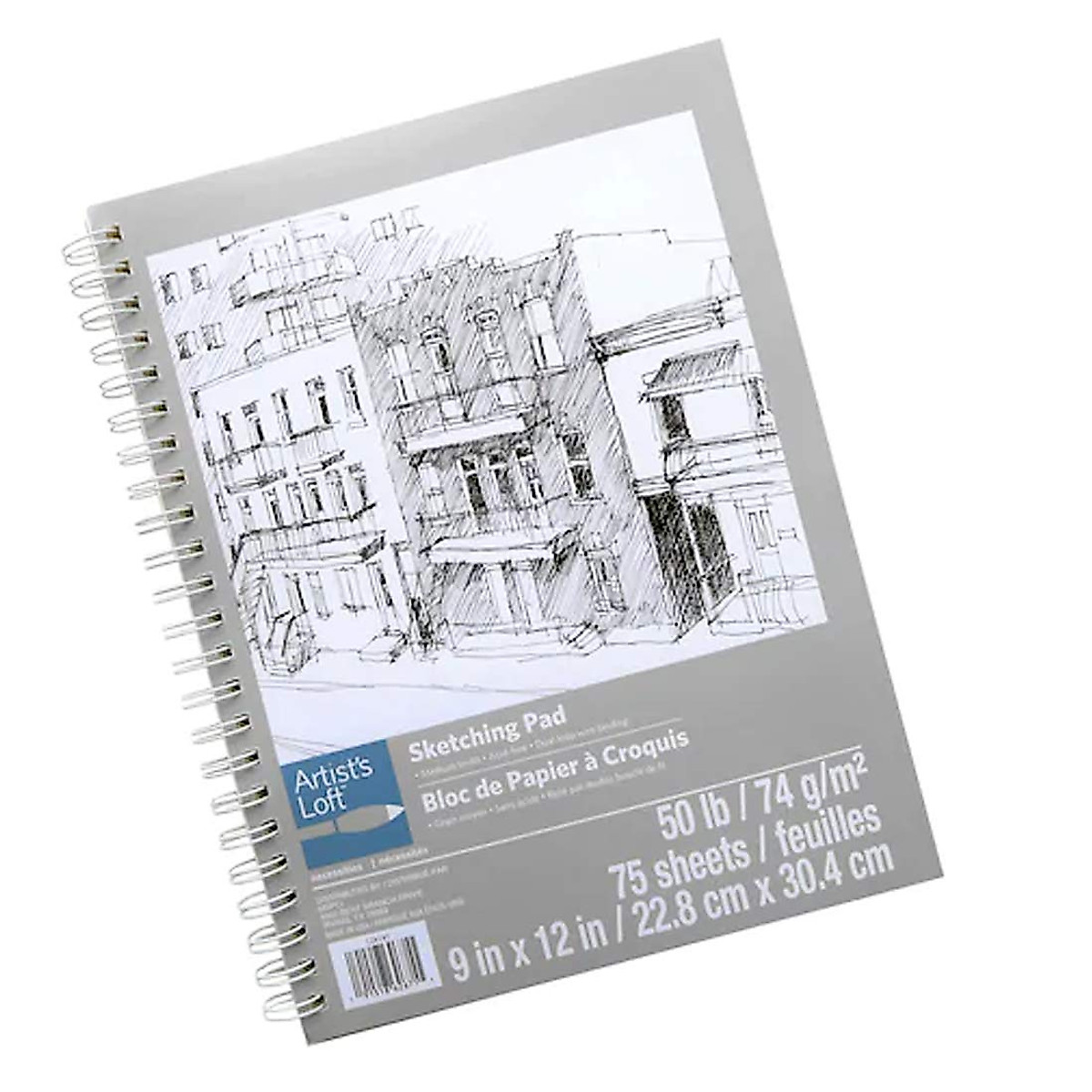 Necessities Sketching Pad by Artist’s Loft, | Size 9" x 12"