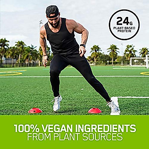 Optimum Nutrition Gold Standard 100% Plant Based Protein Powder, Vitamin C for Immune Support, Chocolate, 1.59 Pound