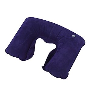 U Pillow,Portable Lightweight Soft Inflatable U Shape Neck Pillow Adults Headrest Air Cushion for Travel Home Office