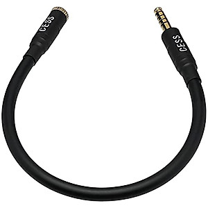 CESS-230 Male 4.4mm Balanced to Female 2.5mm Balanced Headphone Earphone Dongle Adapter Cable