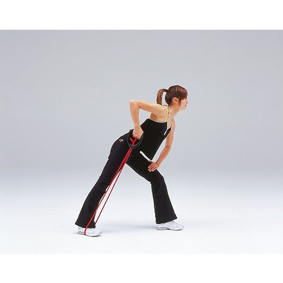 TOEI Light H-7417R Exercise Tube, Red, 0.3 inches (8.5 mm), Length 5.7 inches (145 cm), Thickness 0.3 inches (8.5 mm)