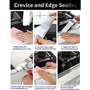 Thicker Aluminum Foil Tape 2inch x 50 Feet Foil Thick of 4mil Industrial Grade HVAC Metal Tape Heavy Duty Silver Duct Tape for Sealing& Insulation Ductwork, Exhaust Pipe, Air Vents, AC, Dryer, Furnace