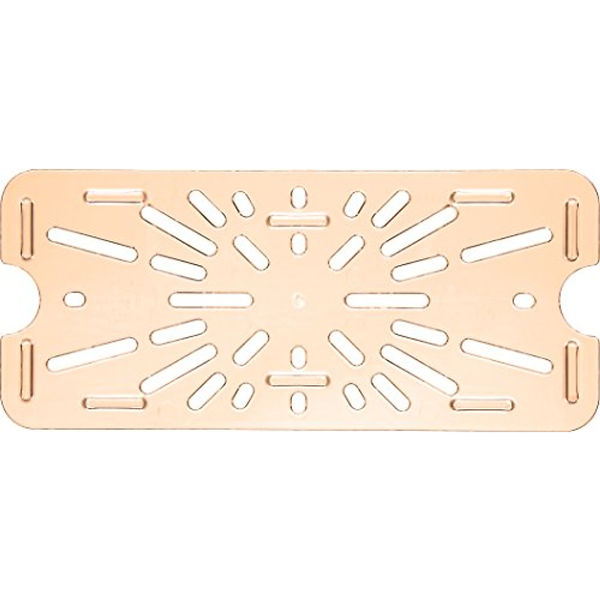 Carlisle FoodService Products 3087013 StorPlus High Heat Drain Shelf, Third Size, Amber