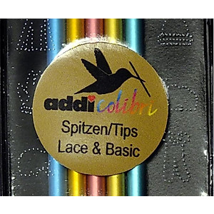 Addi FlipStix Double Pointed Knitting Needles 6-inch (15cm) - Set of 5; US Size 4 (3.5mm)