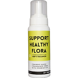 zerotaboos WASH: Fragrance-free, Unscented, Sulfate-free Intimate Foam Wash With Prebiotics. Naturally control body-odor.