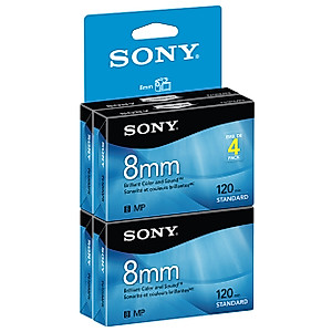 Sony 8mm 120-minute 4 pack (Discontinued by Manufacturer)