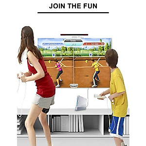 Wii Accessories Bundle - Wii AC Power Adapter Block, Composite AV Cable Cord and Wired Motion Sensor Bar for Wii