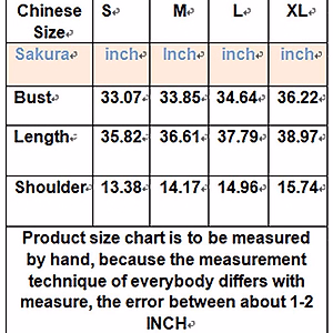 King Ma Women's Haruno Cheongsam Sakura Cosplay Clothing