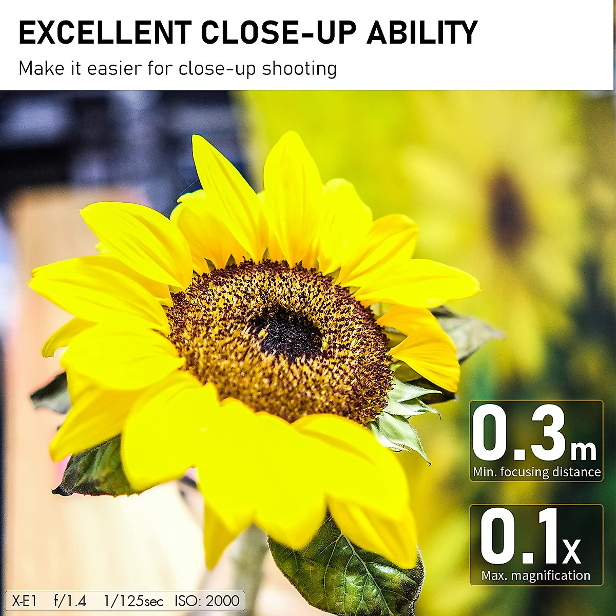 VILTROX 23mm f/1.4 X-Mount Lens Auto Focus F1.4 Large Aperture APS-C Lens for fujifilm X-Mount Camera X-T3 X-H1 X20 T30 X-T20 X-T100 X-Pro2 Black