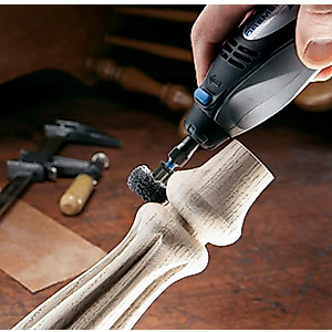 Dremel 511E EZ Lock Coarse Grit and Medium Grit Finishing Abrasive Buffs, 2-Pack