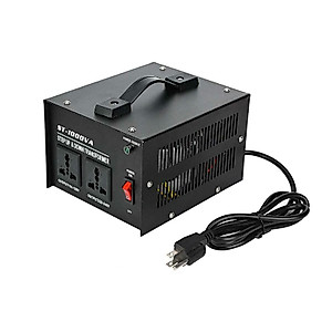 MYOYAY 1000W Voltage Converter Transformer Step Up/Down 110V to 220V Voltage Converter with Circuit Breaker Protection Temperature Control Step Up Transformer for US to Euro Asia Appliances