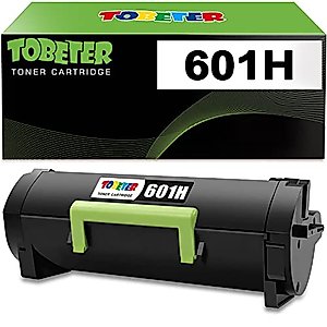 ToBeter Remanufactured 601H 60F1H00 High Yield Toner Cartridge for Lexmark MX310 MX410 MX510 MX511 MX610 MX611 MX310dn MX611de MX511d MX410de MX611dhe MX610de MX510de Printer (up to 10,000 Pages)