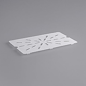 TrueCraftware 18" x 26" Plastic Food Storage Box Drain Shelf White Color- Food Storage Box Drain Shelf for Restaurant Kitchen and Cafeteria