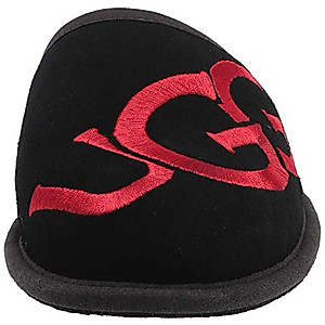 UGG Scuff Logo Slipper, Black, Size 11